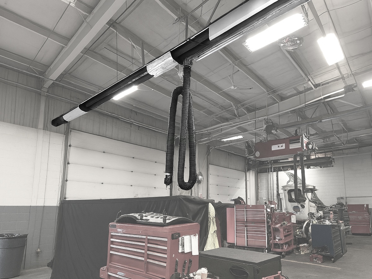 Stationary Exhaust System Custom Installation - ARI-hetra