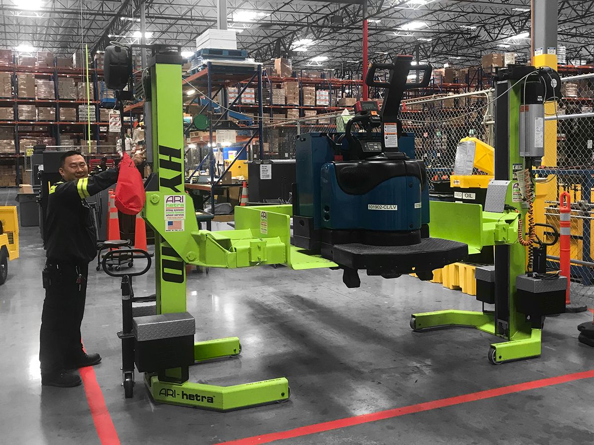 Kroger Facility Saves Time & Money on Forklift Repairs - ARI-hetra