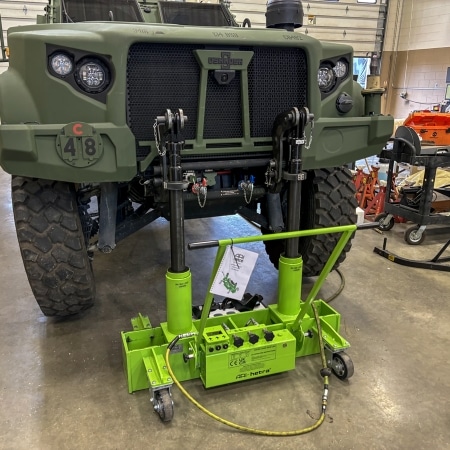 Military Floor Jack WS-1945 - 45,000 lbs. - ARI-hetra