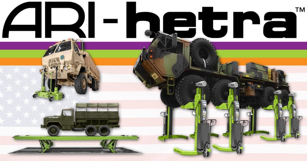 Mission-Ready Equipment: Lifts, Jacks, Power - ARI-hetra